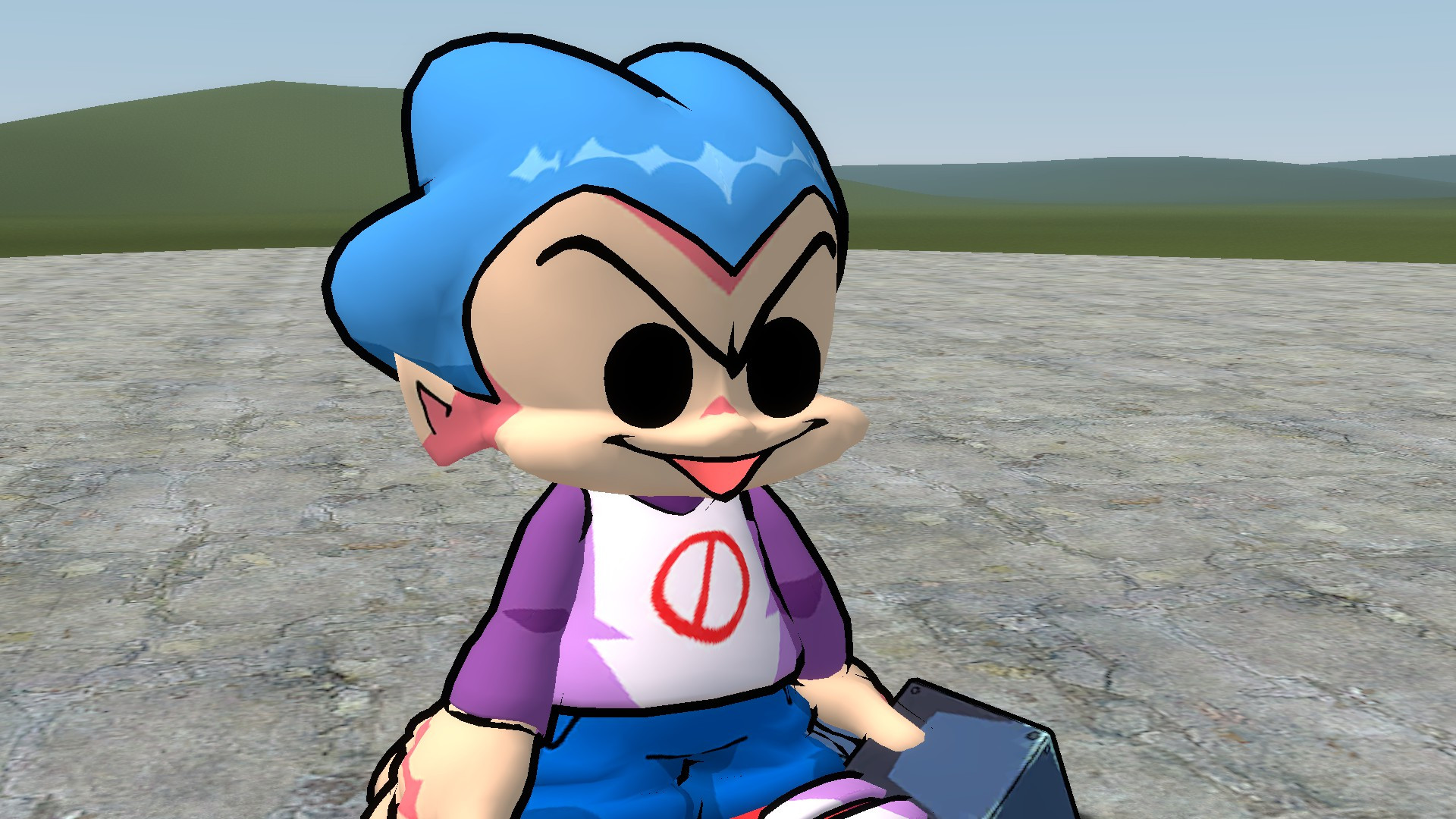 Cyan Boyfriend texture[RICO.FNF UPDATE] Modding Tool for Garry's Mod ...