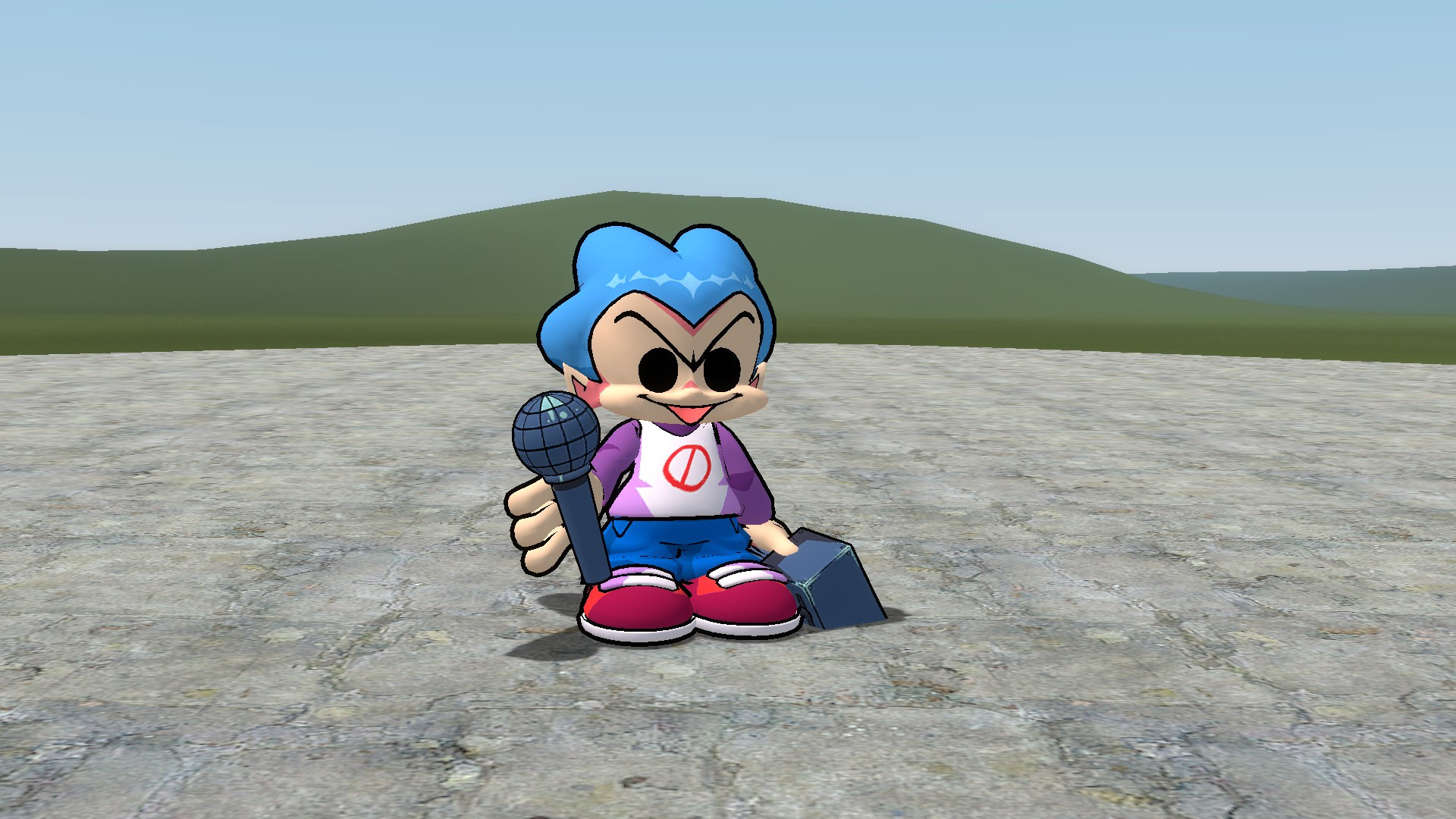 Cyan Boyfriend texture[RICO.FNF UPDATE] Modding Tool for Garry's Mod ...