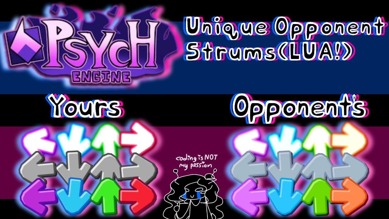 (V2) Unique Opponent Strums (For Psych Engine) Modding Tool for Friday Night Funkin' | FNF ...
