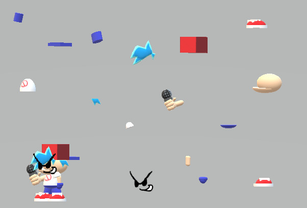 dnb 3d model [use for fnf sprites] Modding Tool for Friday Night Funkin ...