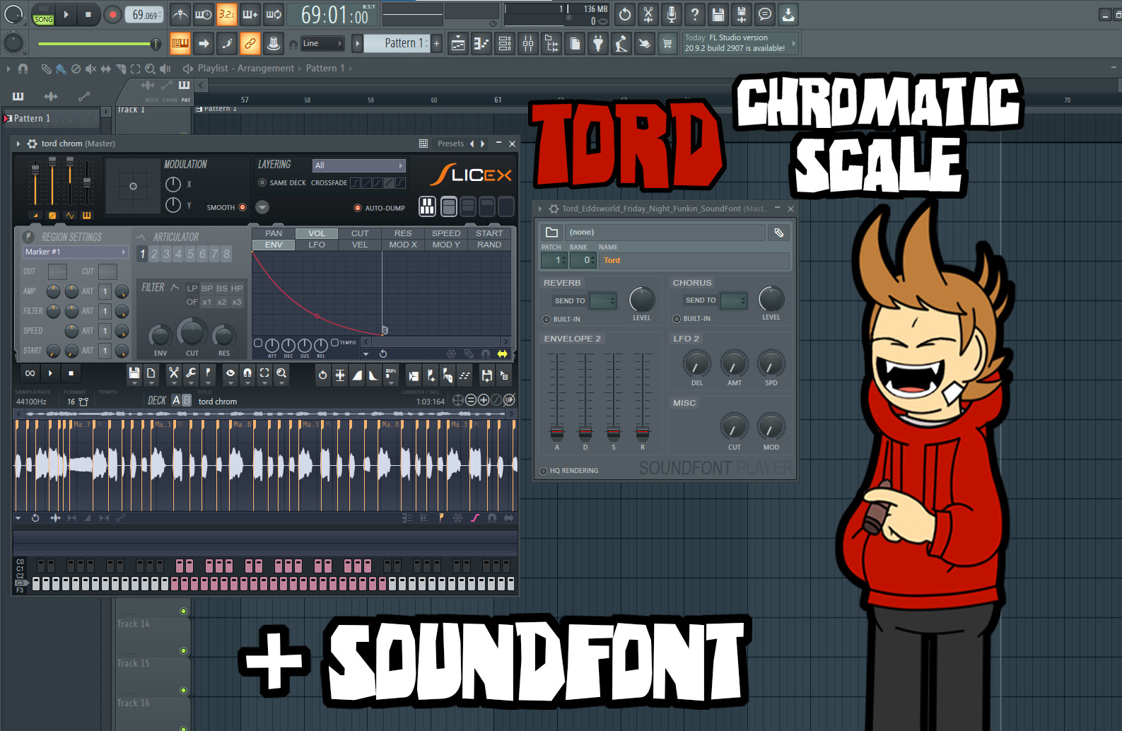Tord Soundfont/Chromatic (Loops) Modding Tool for Friday Night Funkin ...
