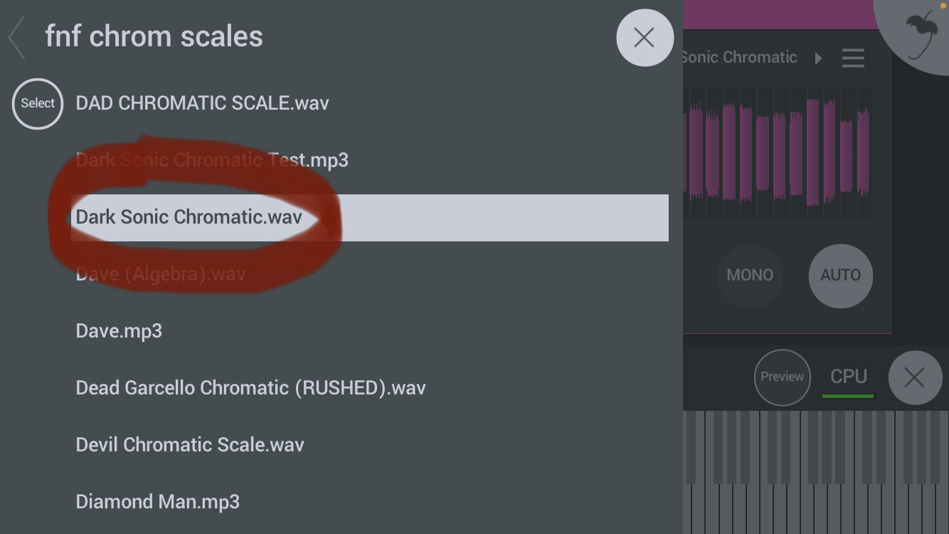 Dark Sonic Chromatic Scale [friday Night Funkin] [modding Tools]