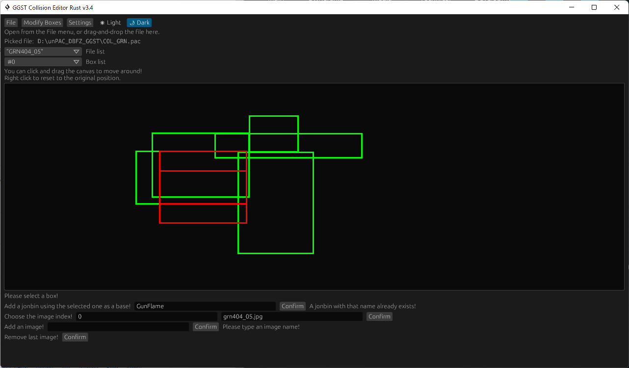 GGST Collision Editor Rust Modding Tool for GUILTY GEAR -STRIVE- | GGST Modding Tools