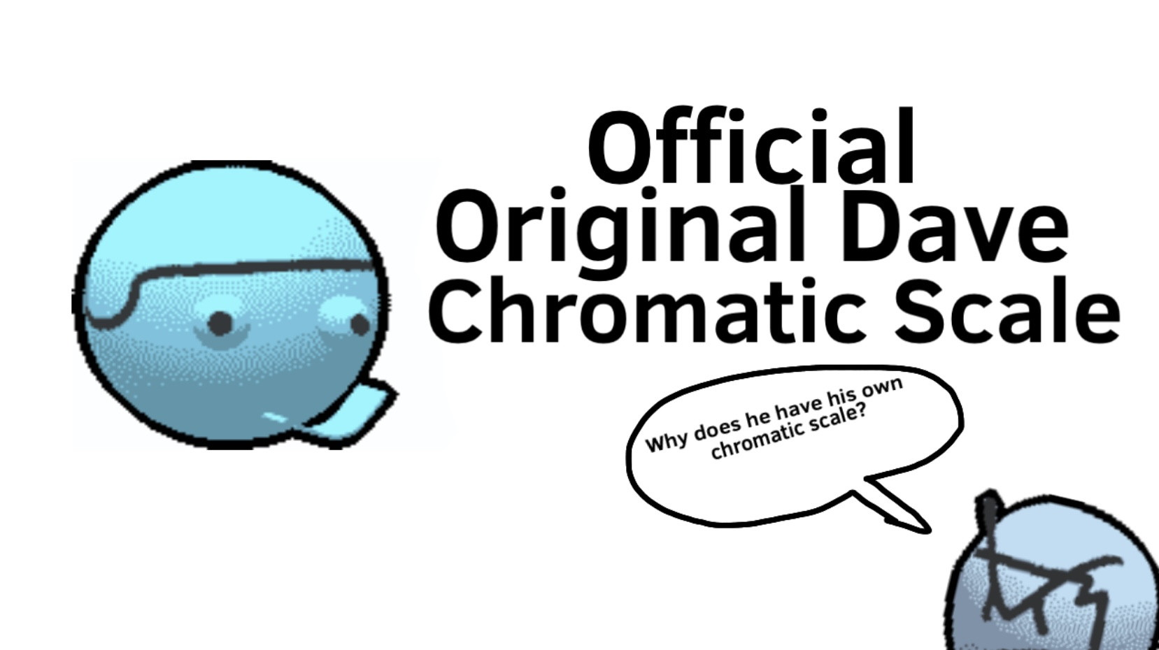 Offical Original Dave Chromatic Scale Modding Tool for Friday Night Funkin' | FNF Modding Tools