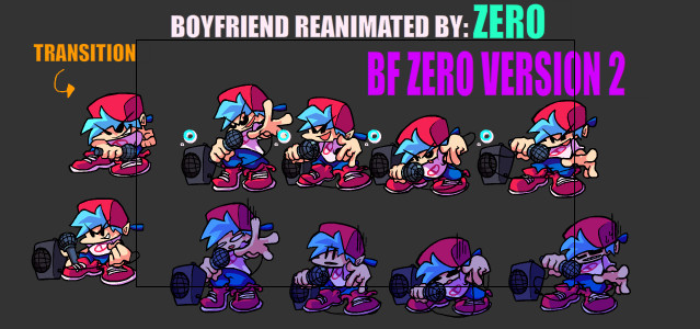 BOYFRIEND REANIMATED BY ZERO Modding Tool for Friday Night Funkin' | FNF Modding Tools
