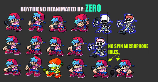 BOYFRIEND REANIMATED BY ZERO Modding Tool for Friday Night Funkin' | FNF Modding Tools