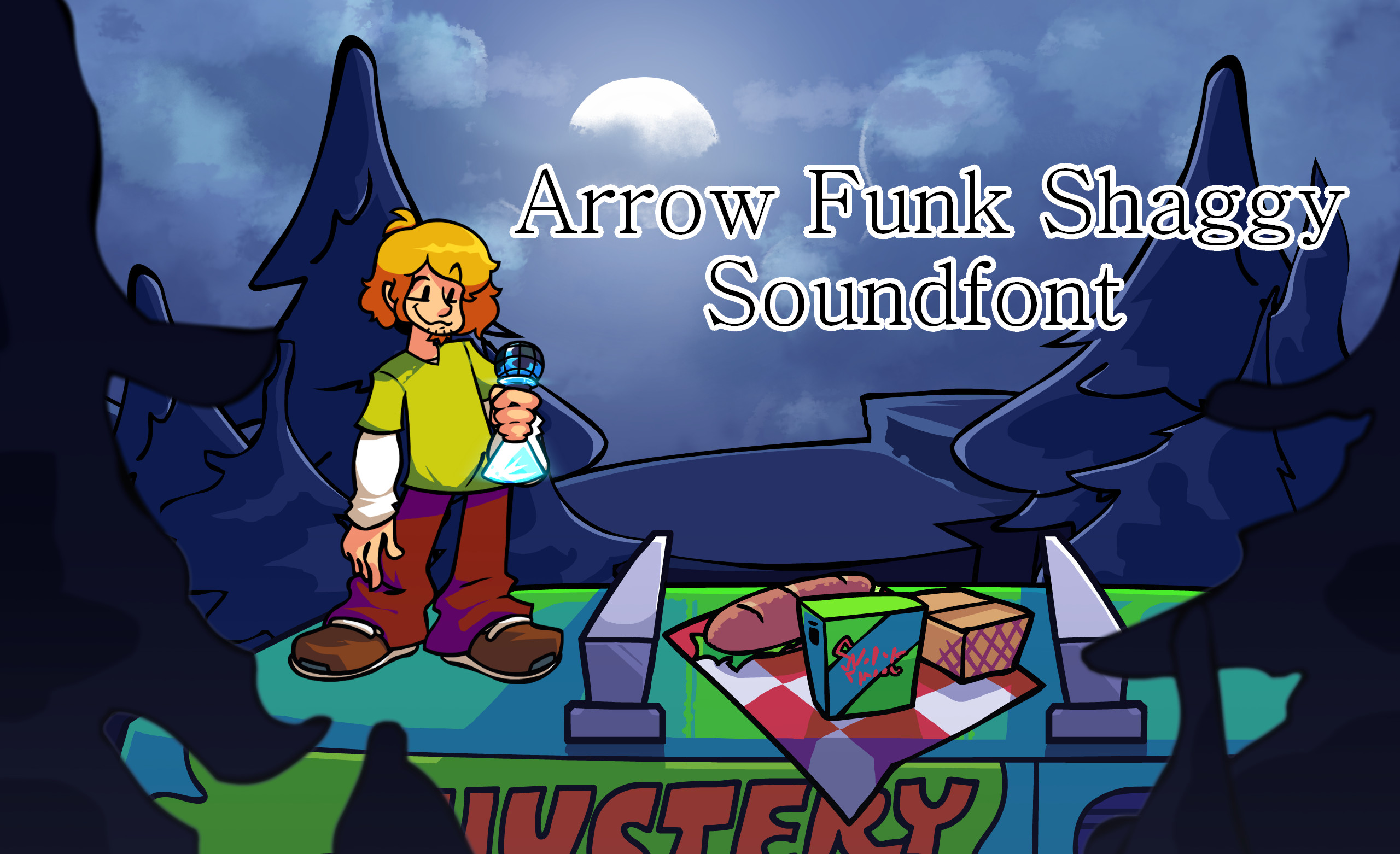 Arrow Funk Shaggy Soundfont (sf2) Modding Tool for Friday Night Funkin ...