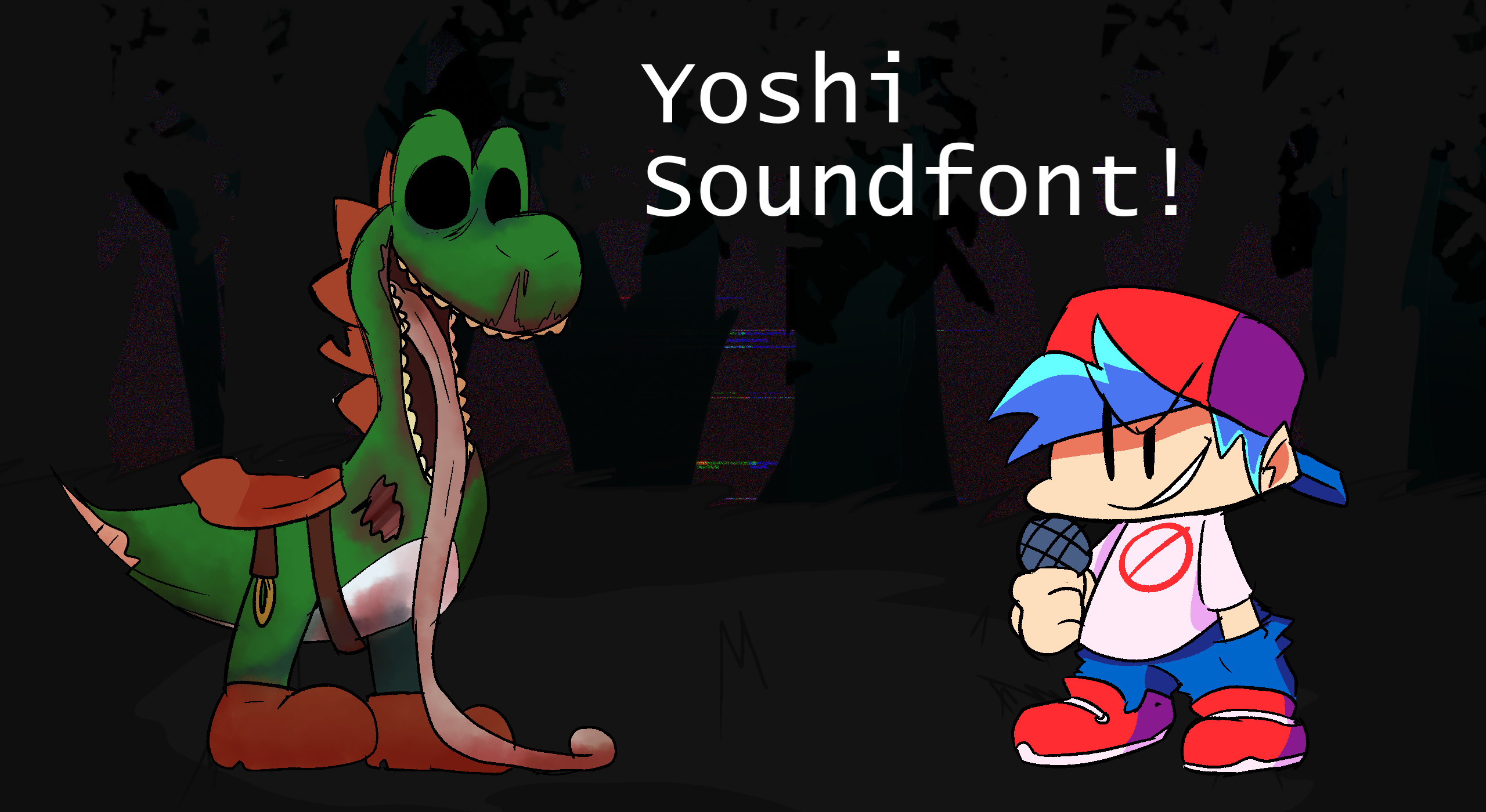 Yoshi SF2! (Mario Is Missing) [Friday Night Funkin'] [Modding Tools]