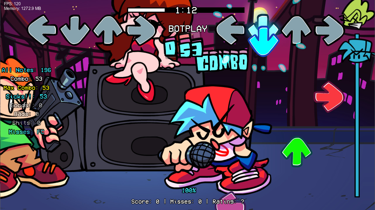 Vertical Health Bar Script Modding Tool for Friday Night Funkin' | FNF ...