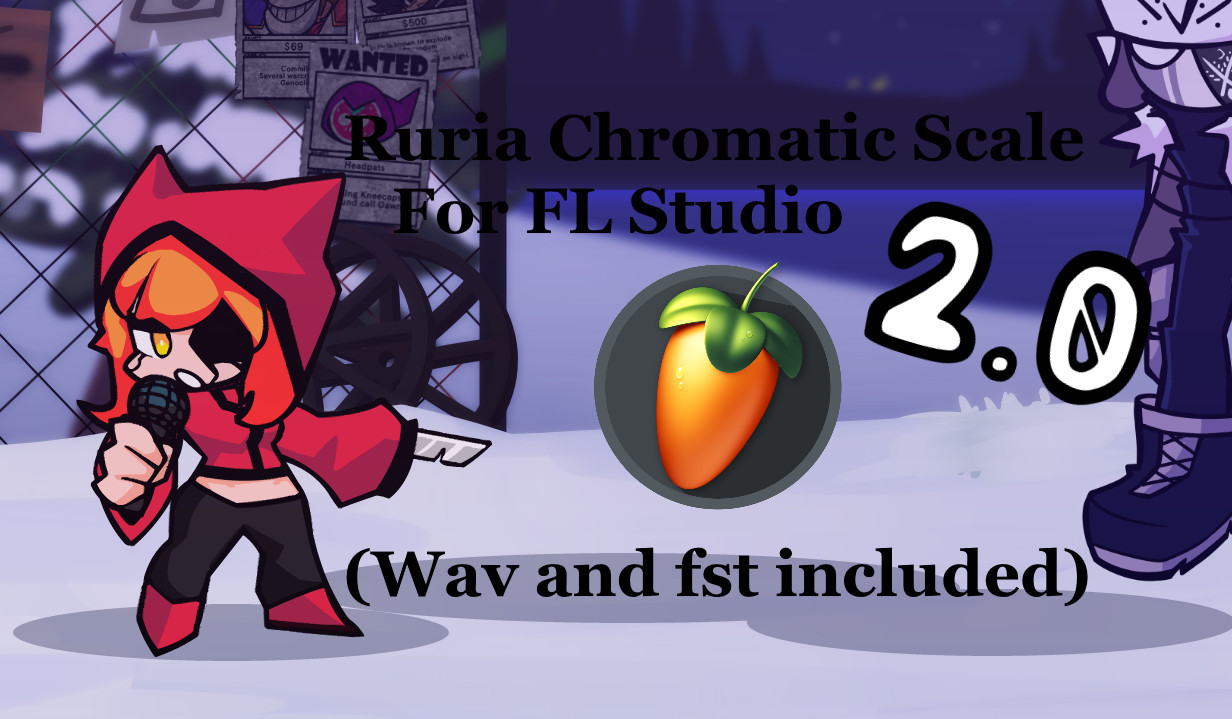 Kitsu's Ruria Chromatic Scale [Friday Night Funkin'] [Modding Tools]