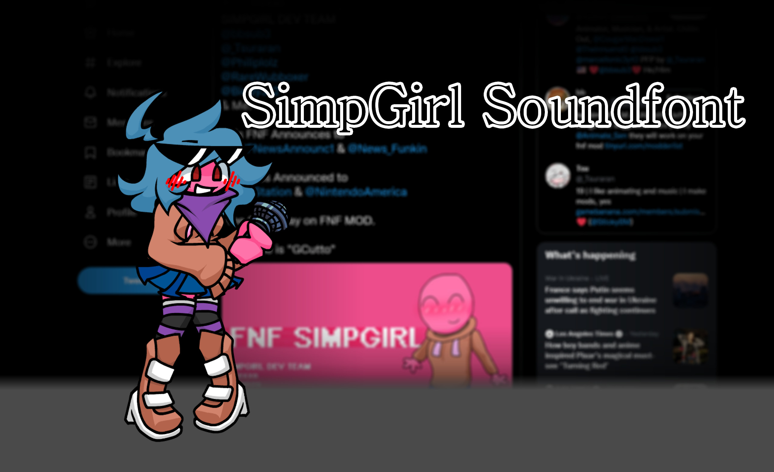 SimpGirl Soundfont (sf2) Modding Tool for Friday Night Funkin' | FNF ...