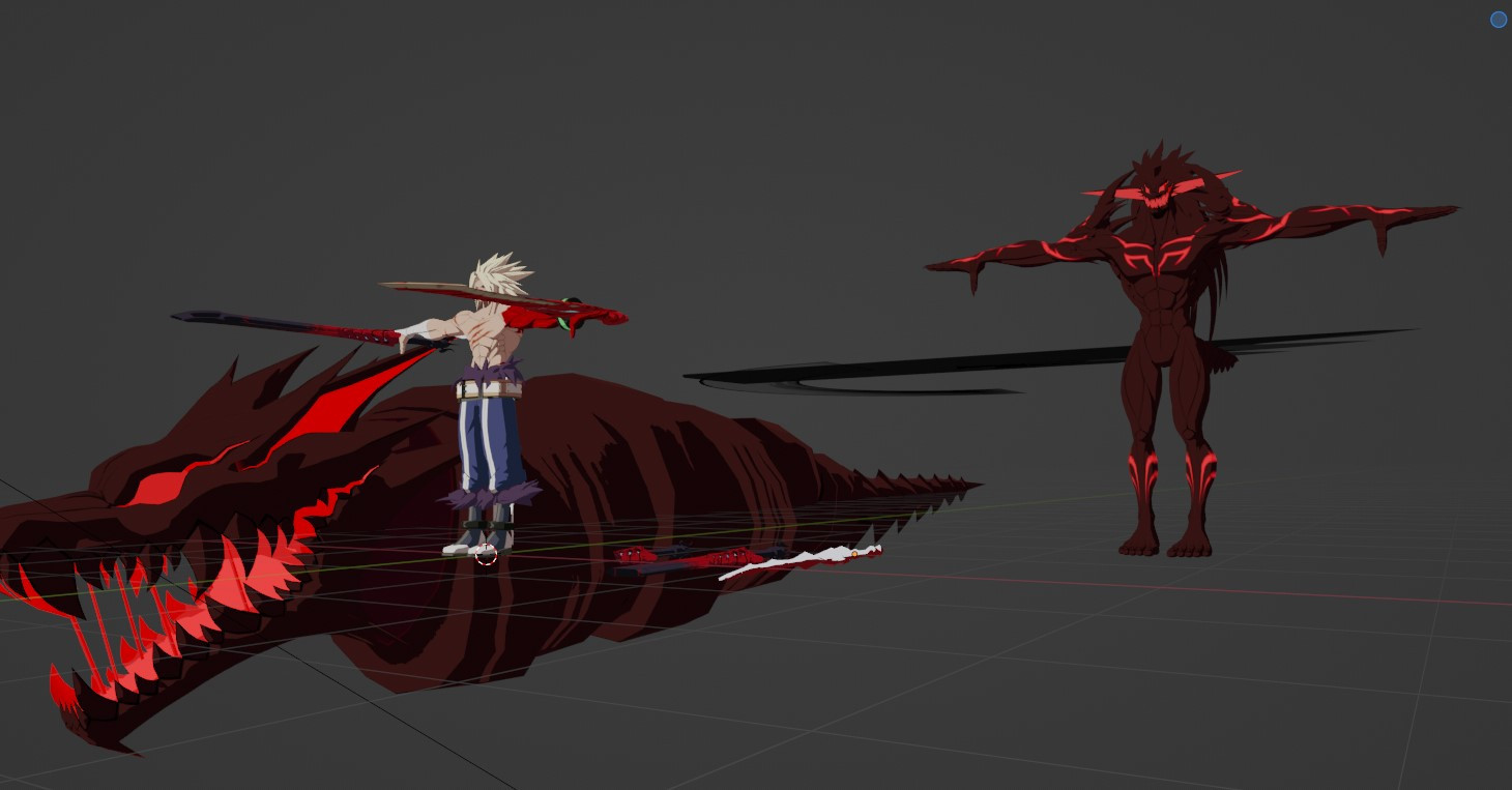 Blender Preview Setups First 4 Modding Tool for DNF Duel | DNF Modding ...