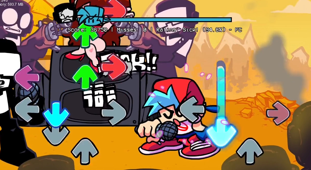 "Simple" Modchart Template (psych lua) Modding Tool for Friday Night Funkin' | FNF Modding Tools