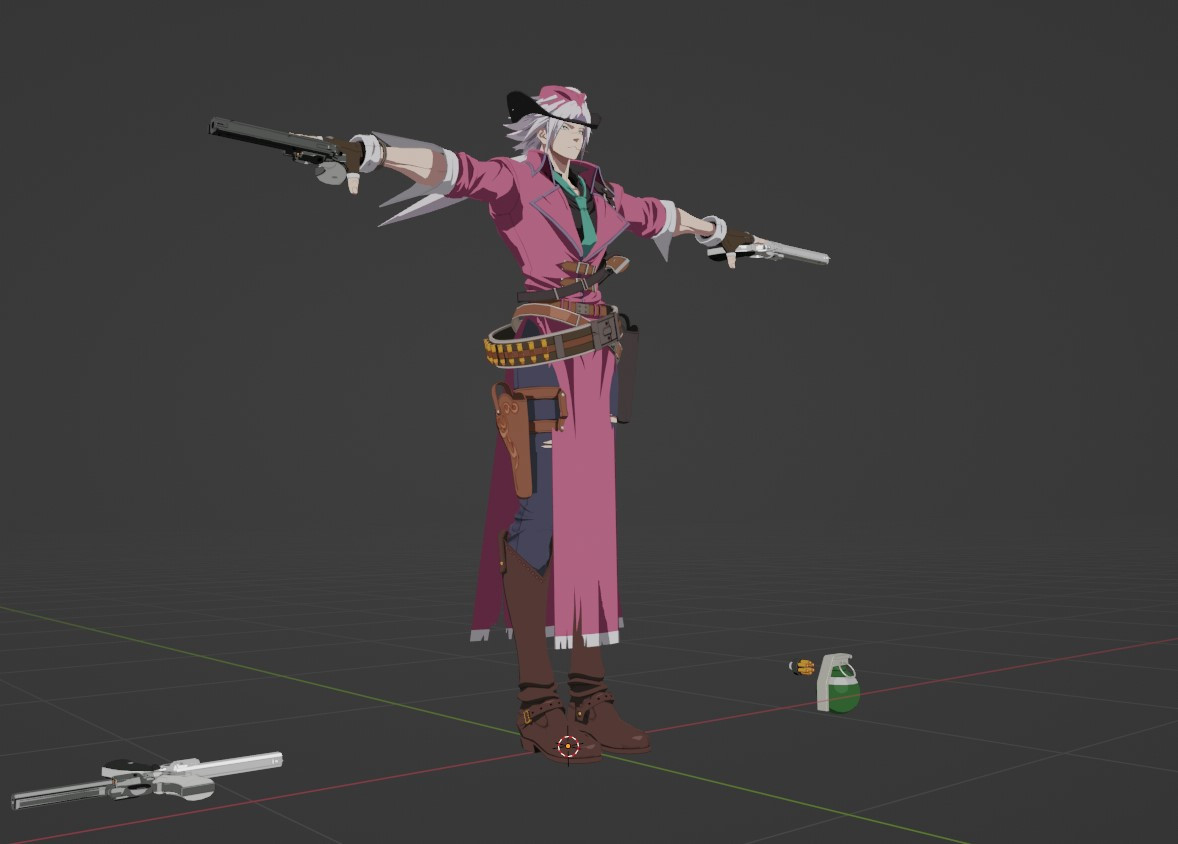 Blender Preview Setups First 4 Modding Tool for DNF Duel | DNF Modding ...