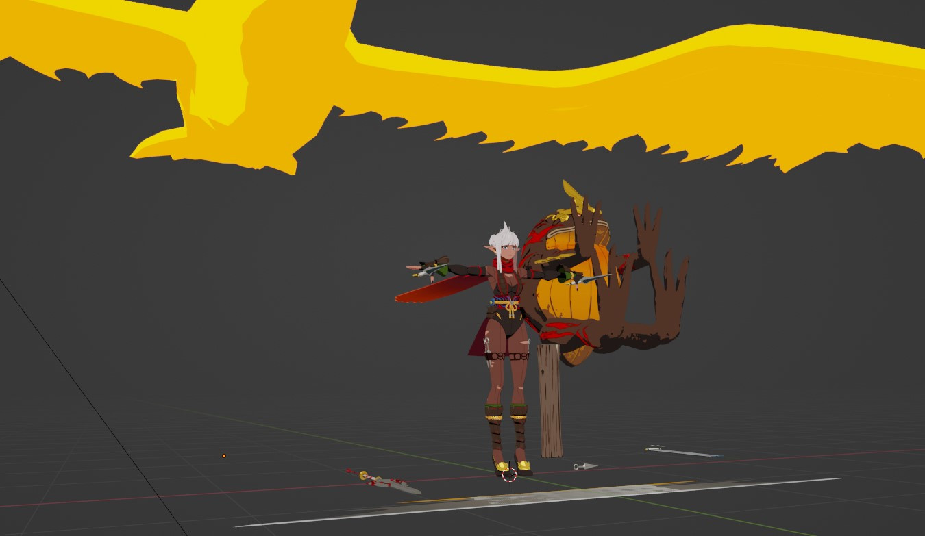 Blender Preview Setups First 4 Modding Tool for DNF Duel | DNF Modding ...