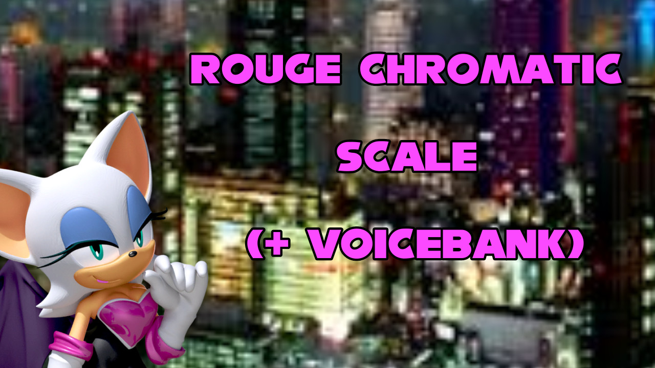 Rouge Chromatic Scale + VoiceBank Modding Tool for Friday Night Funkin ...