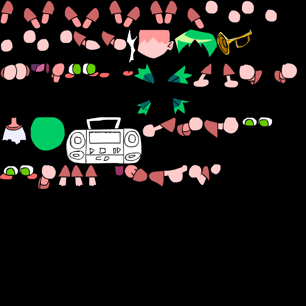 SkyVerse Ripped Parts (Update!) Modding Tool for Friday Night Funkin ...