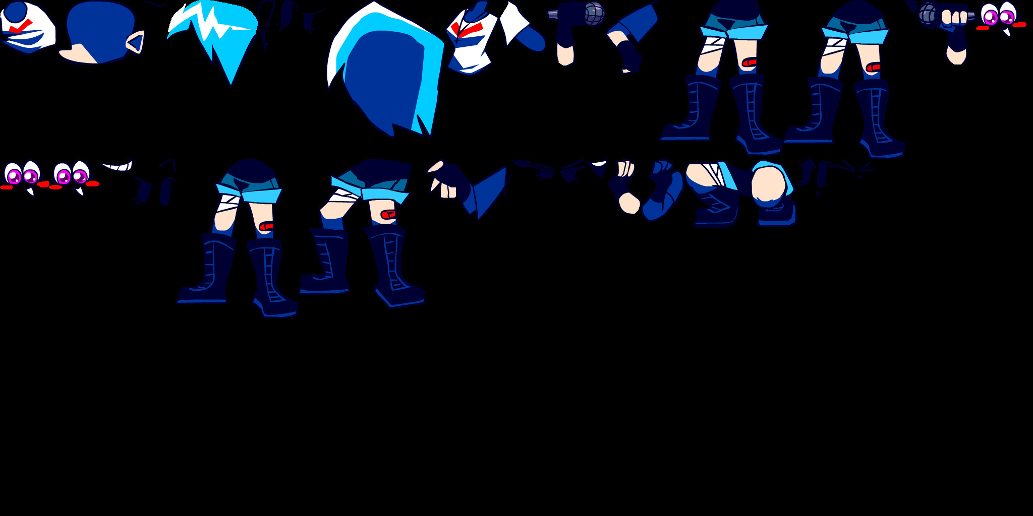 SkyVerse Ripped Parts (Update!) Modding Tool for Friday Night Funkin ...