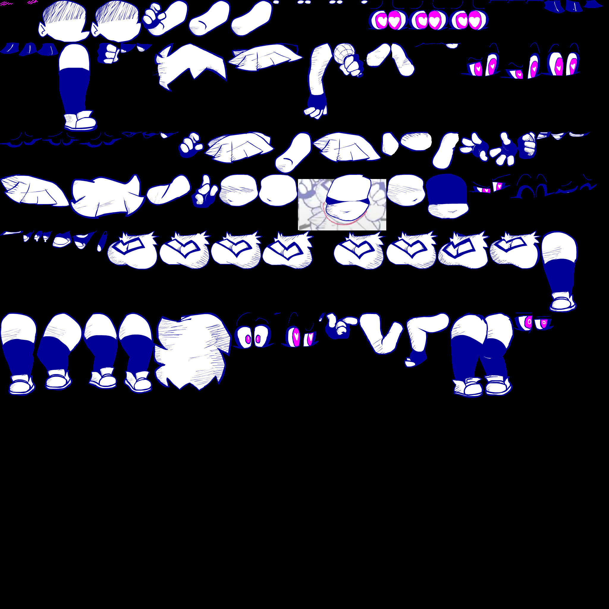 SkyVerse Ripped Parts (Update!) Modding Tool for Friday Night Funkin ...