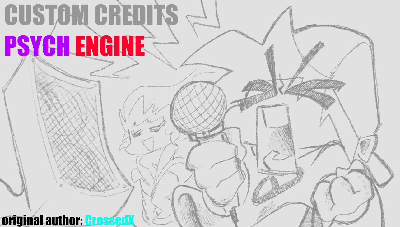 Custom Credits for Psych Engine Modding Tool for Friday Night Funkin ...