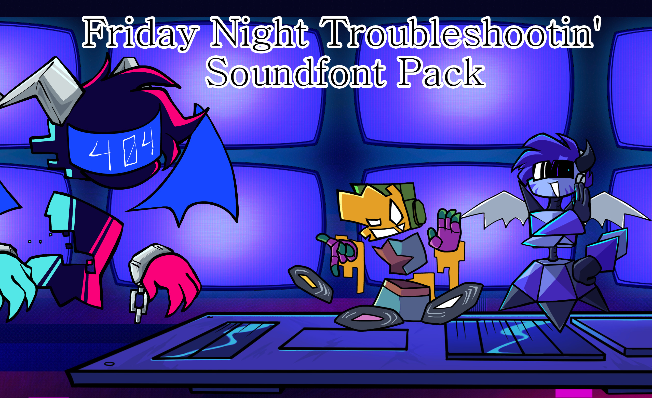 Friday Night Troubleshootin' Soundfont Pack (sf2) Modding Tool for Friday Night Funkin' | FNF ...