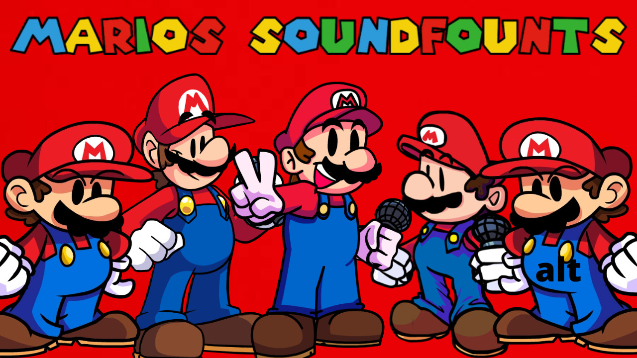 mario's soundfounts Modding Tool for Friday Night Funkin' | FNF Modding ...