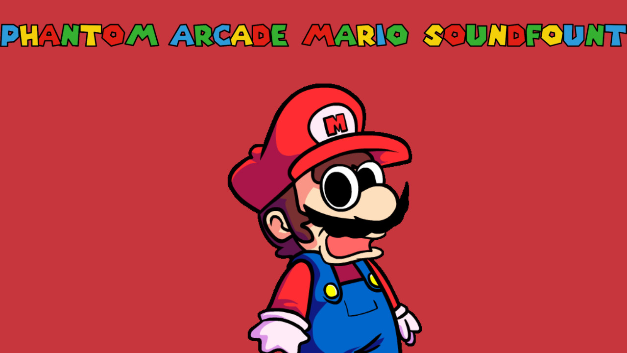 Phantom Arcade Mario soundfount Modding Tool for Friday Night Funkin ...