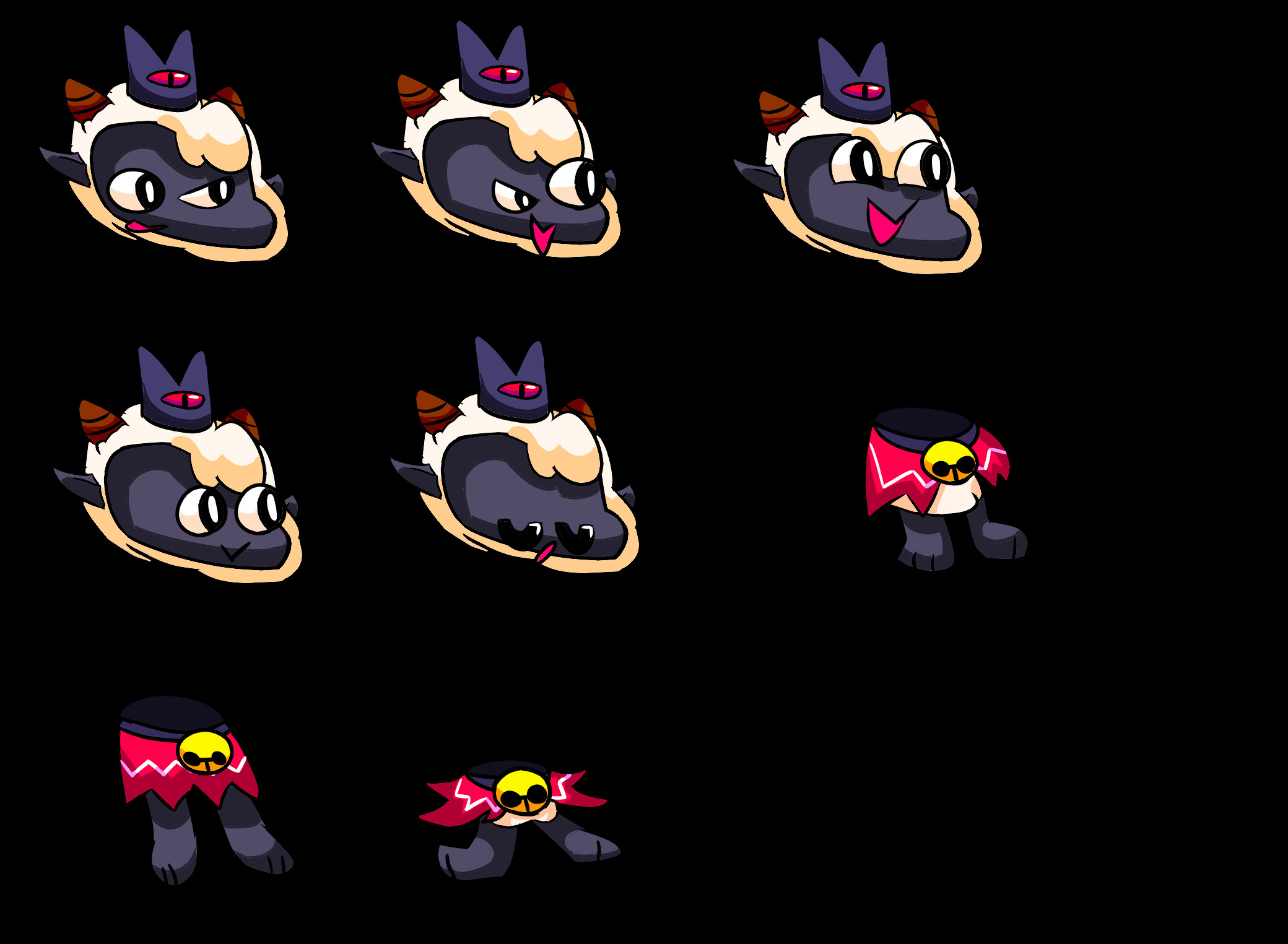 cult of the lamb sprite map [Friday Night Funkin'] [Modding Tools]