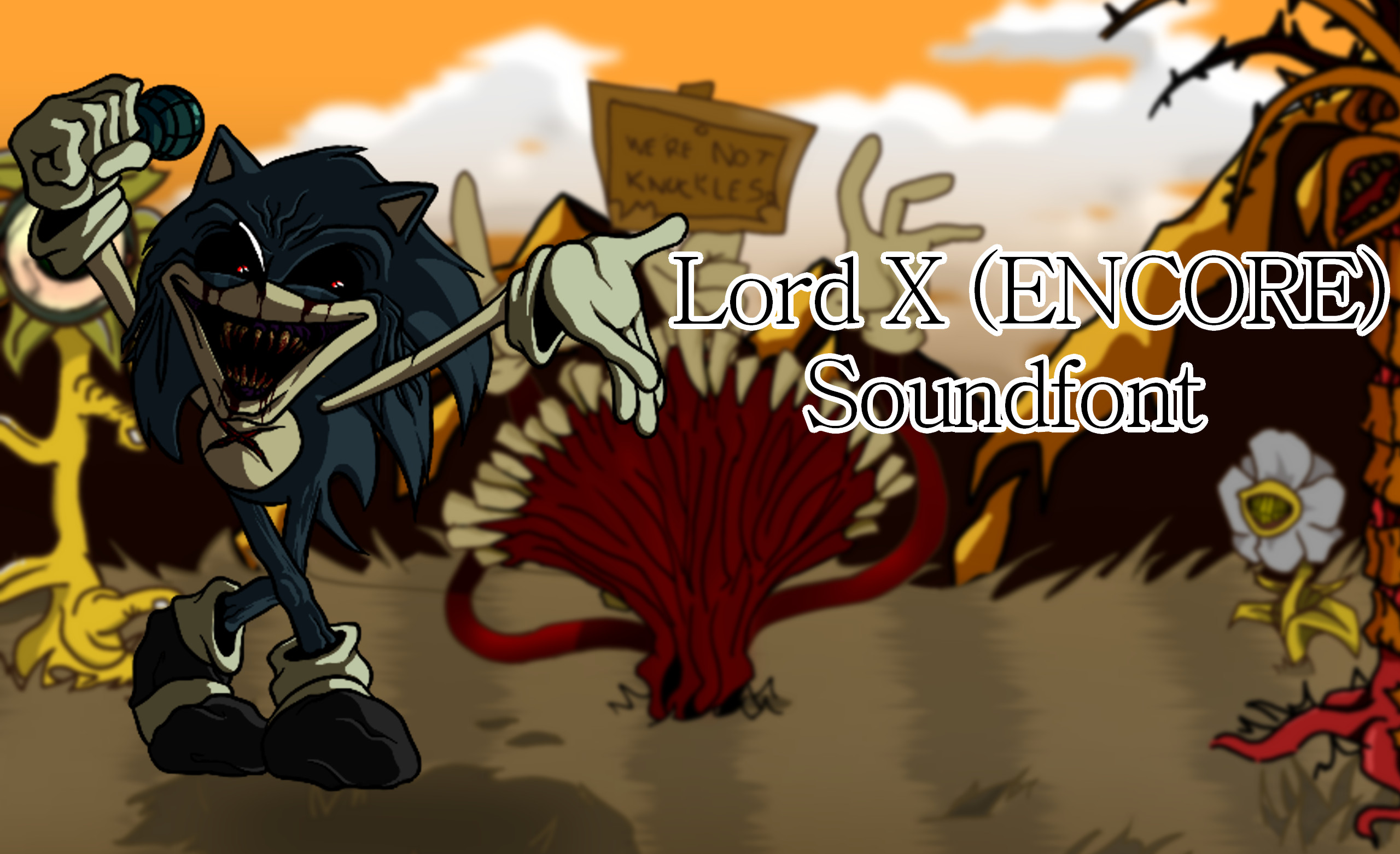Lord X (ENCORE) Soundfont (sf2) Modding Tool for Friday Night Funkin ...