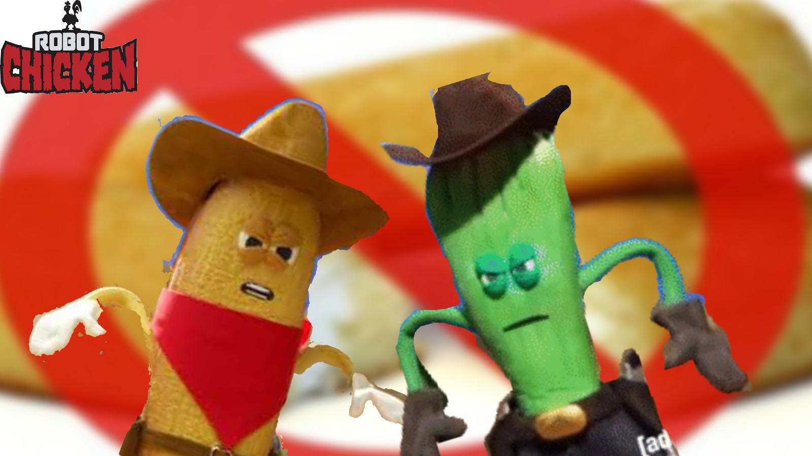 Robot Chicken Twinkie and Vegetable [Friday Night Funkin'] [Modding Tools]