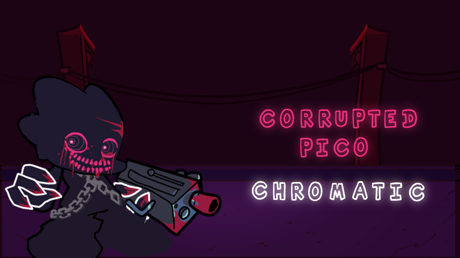 Corrupted Pico Chromatic Scale Modding Tool for Friday Night Funkin' | FNF Modding Tools