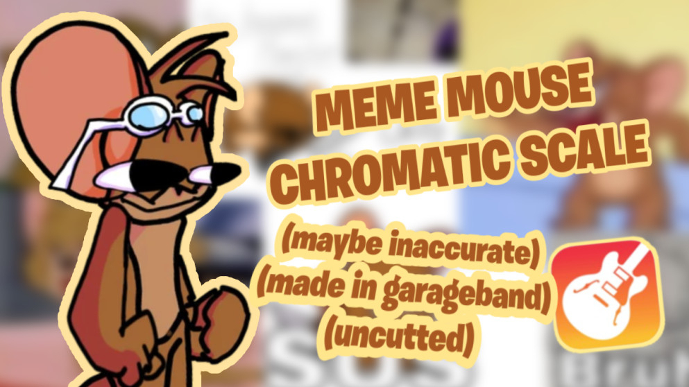 FANMADE MEME MOUSE CHROMATIC!!! [Friday Night Funkin'] [Modding Tools]