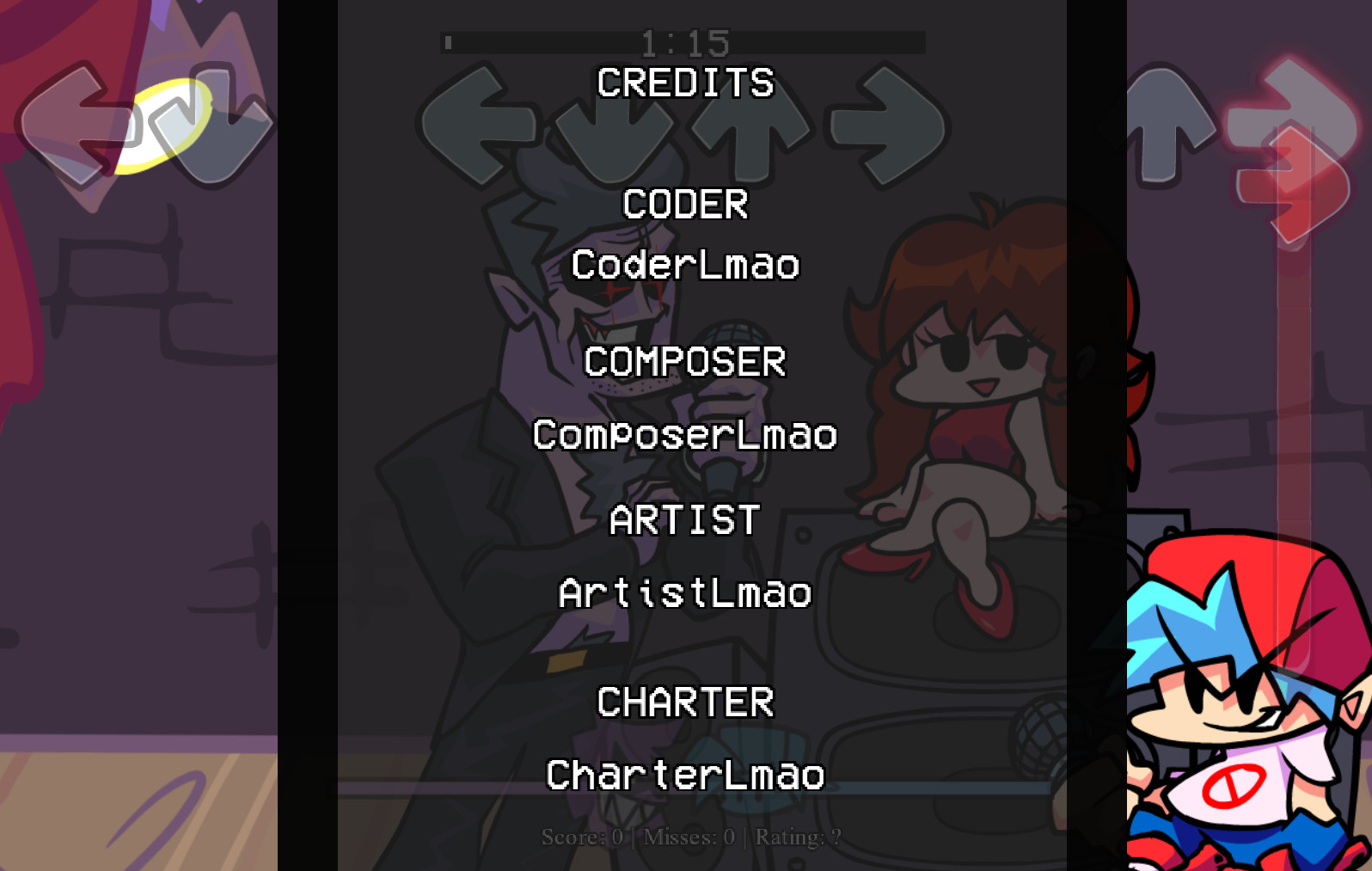 Credit Scripts Modding Tool for Friday Night Funkin' | FNF Modding Tools