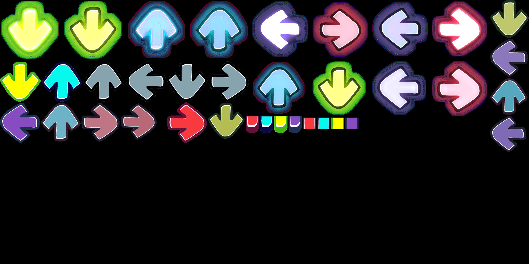 Custom Note Color(+Splashes) [Friday Night Funkin'] [Modding Tools]