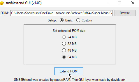 SM64extend Modding Modding Tool for Super Mario 64 | SM64 Modding Tools