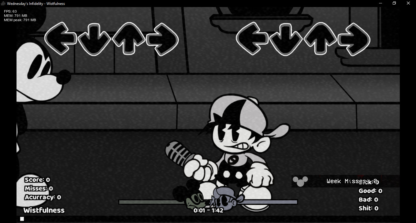 Wednesday's Infidelity Black Screen FIX Modding Tool for Friday Night ...