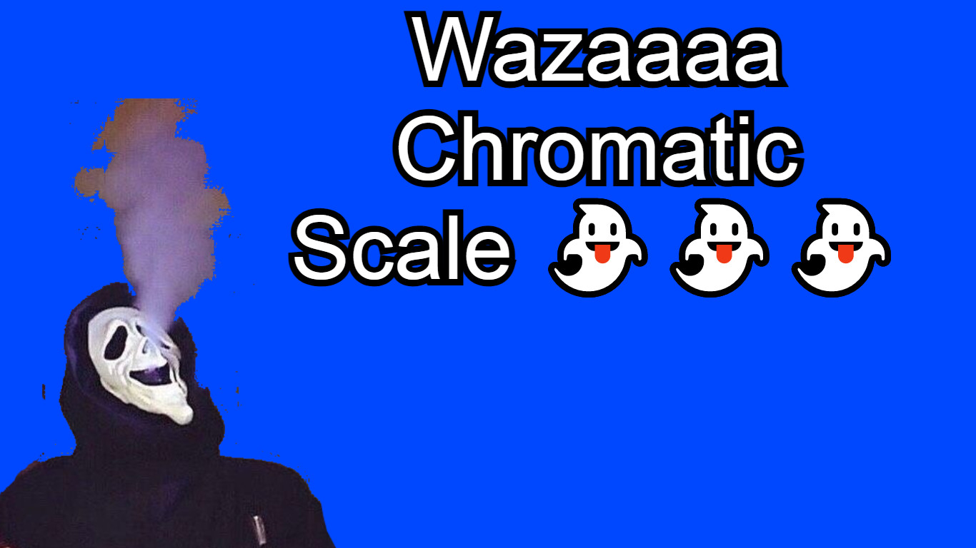 Wazaaa Chromatic Scale [friday Night Funkin] [modding Tools]