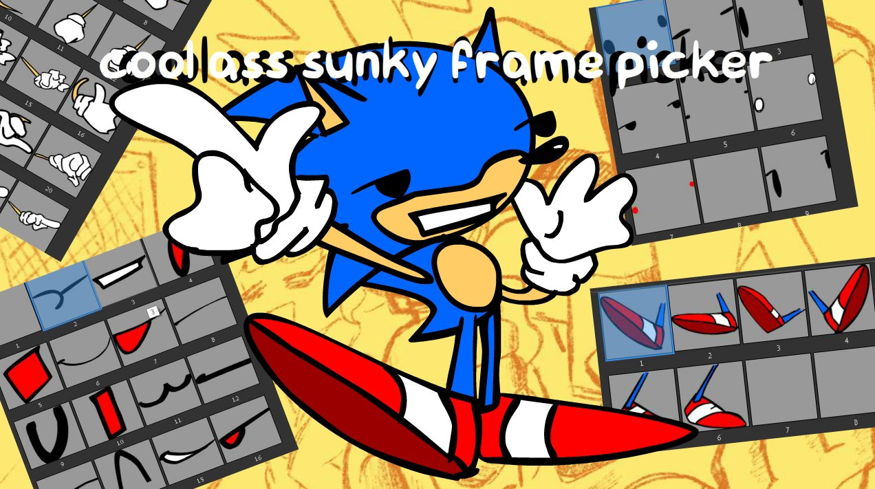 Sunky frame picker Modding Tool for Friday Night Funkin' | FNF Modding ...