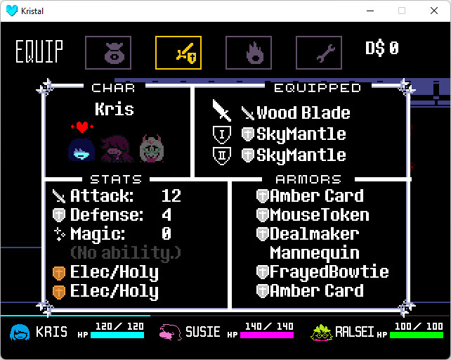 Element System Modding Tool for Kristal | Kristal Modding Tools