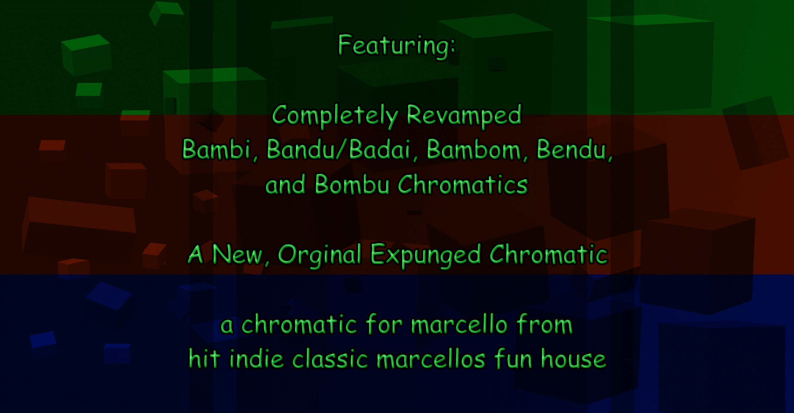 Bambi Chromatic Pack Modding Tool for Friday Night Funkin' | FNF ...