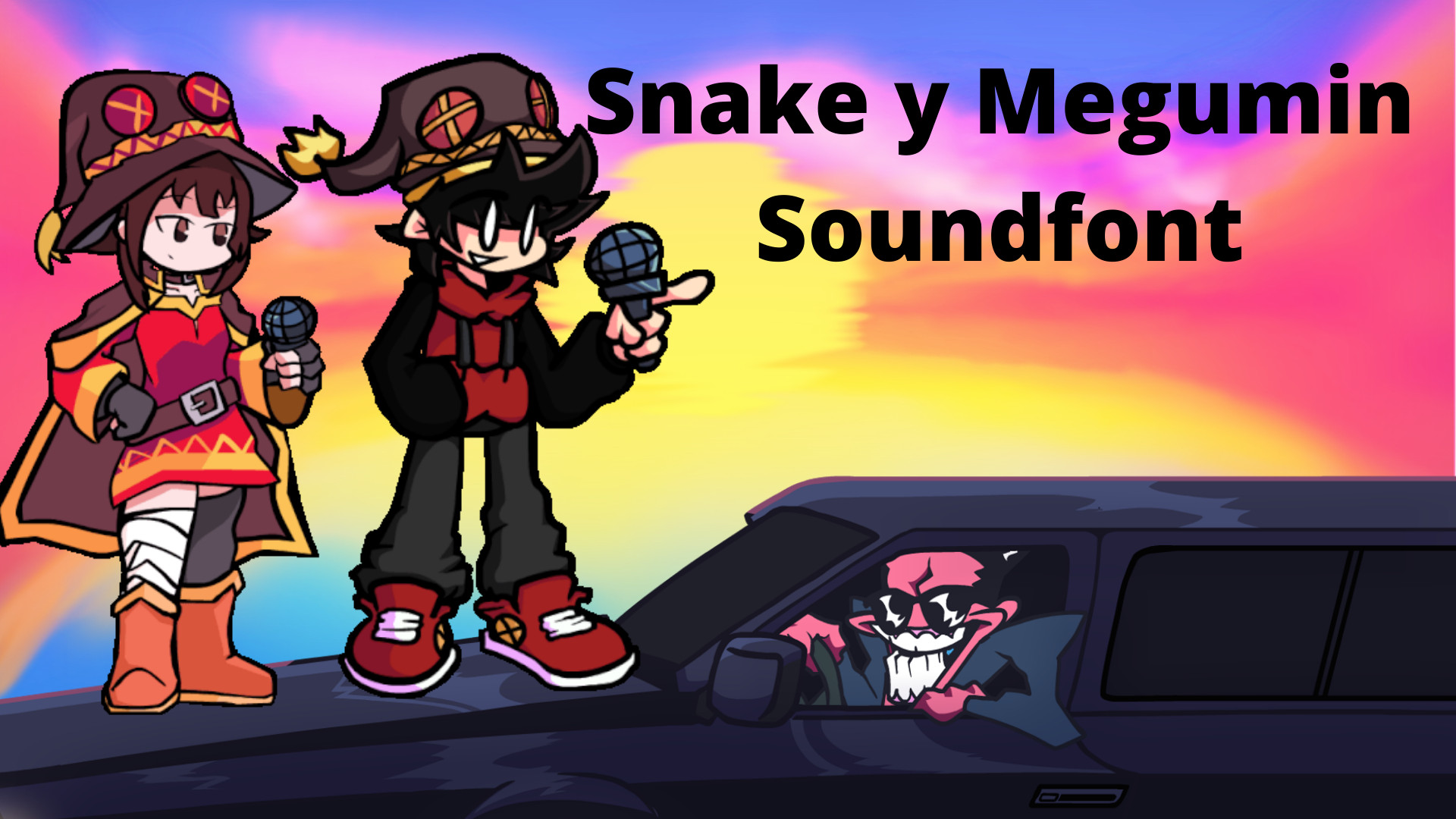 Snake y Megumin Soundfont Modding Tool for Friday Night Funkin' | FNF ...