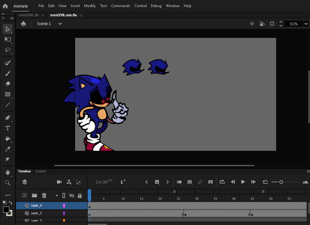 ANOTHER SONIC.EXE-FLA [Friday Night Funkin'] [Modding Tools]