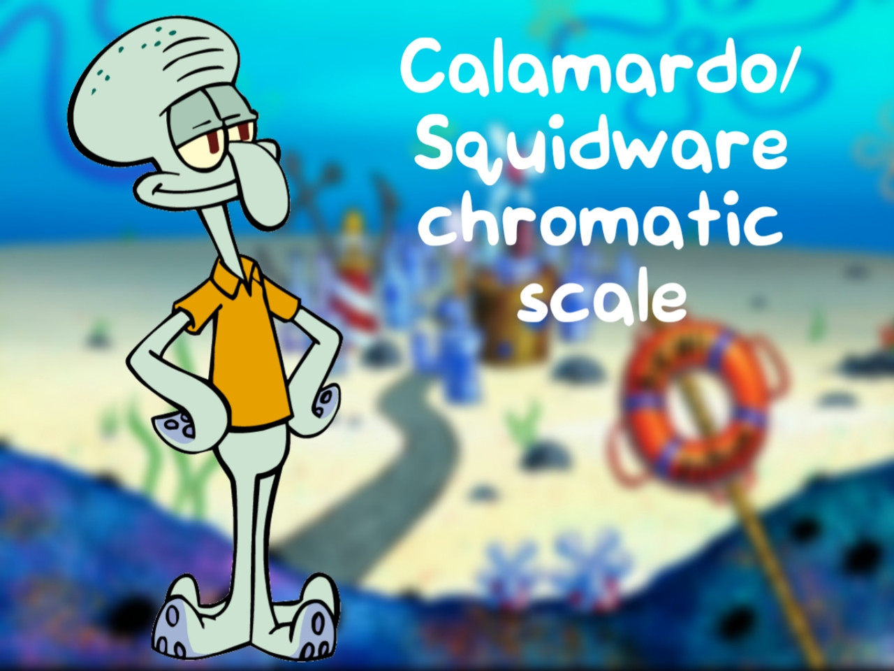 Calamardo/Squidward chromatic scale Modding Tool for Friday Night ...