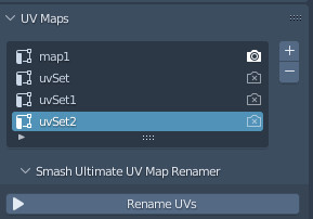 Auto UV Map/Vertex Color Renamer Modding Tool for Super Smash Bros. Ultimate | SSBU Modding Tools