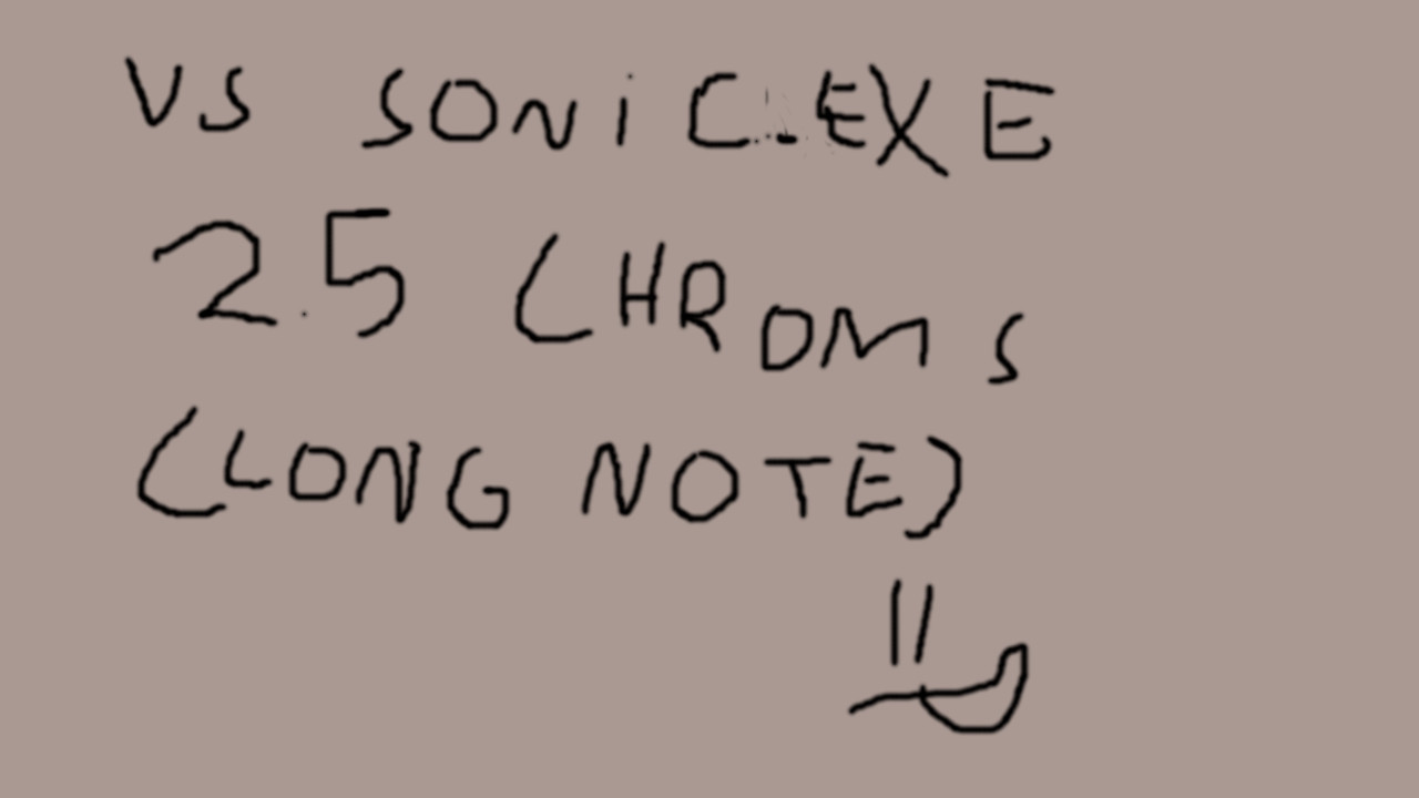 Vs sonic.exe 2.5 chromatic pack (long notes) Modding Tool for Friday ...