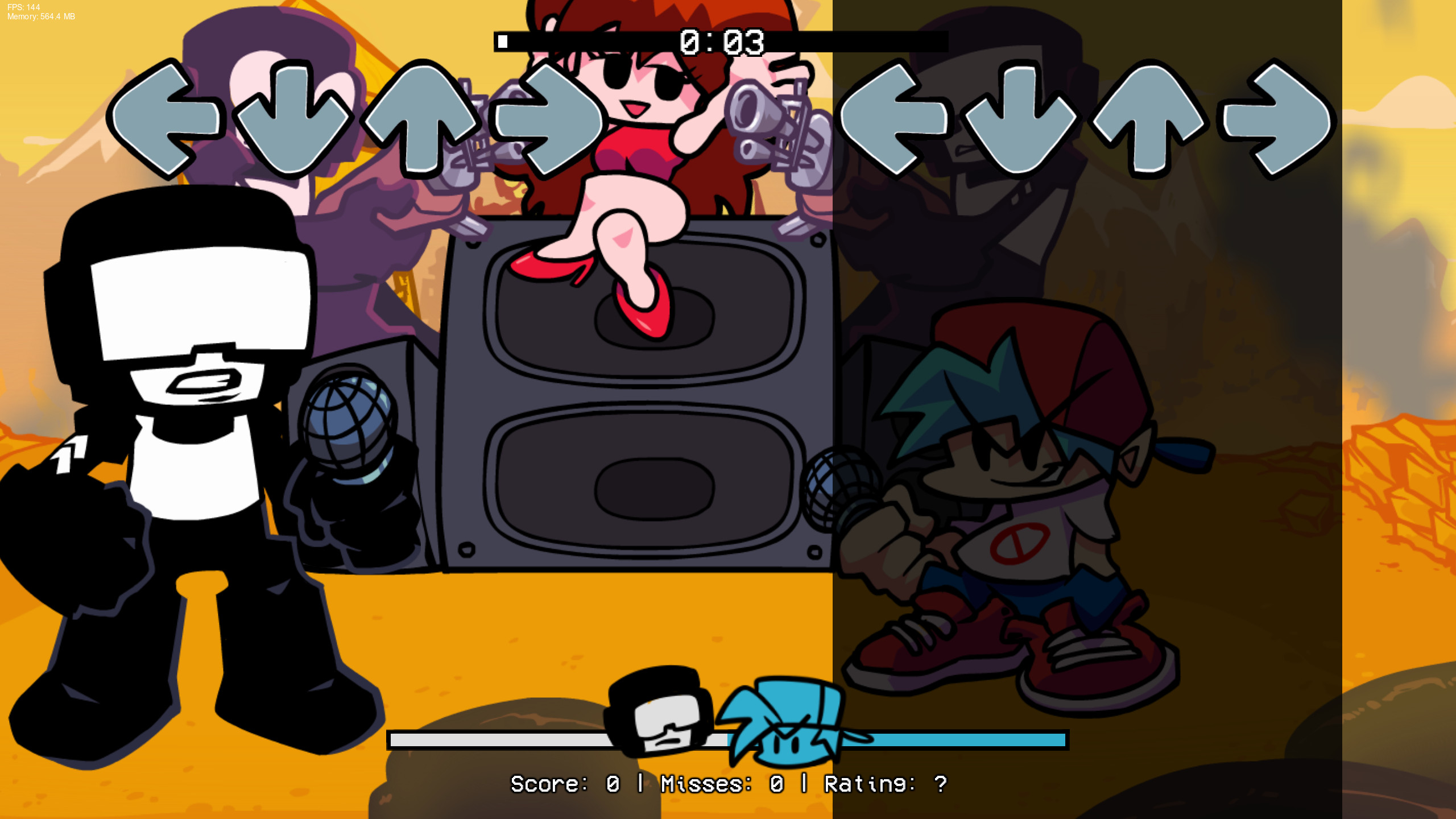 Lane Underlay (CHECK DESC.) Modding Tool for Friday Night Funkin' | FNF ...