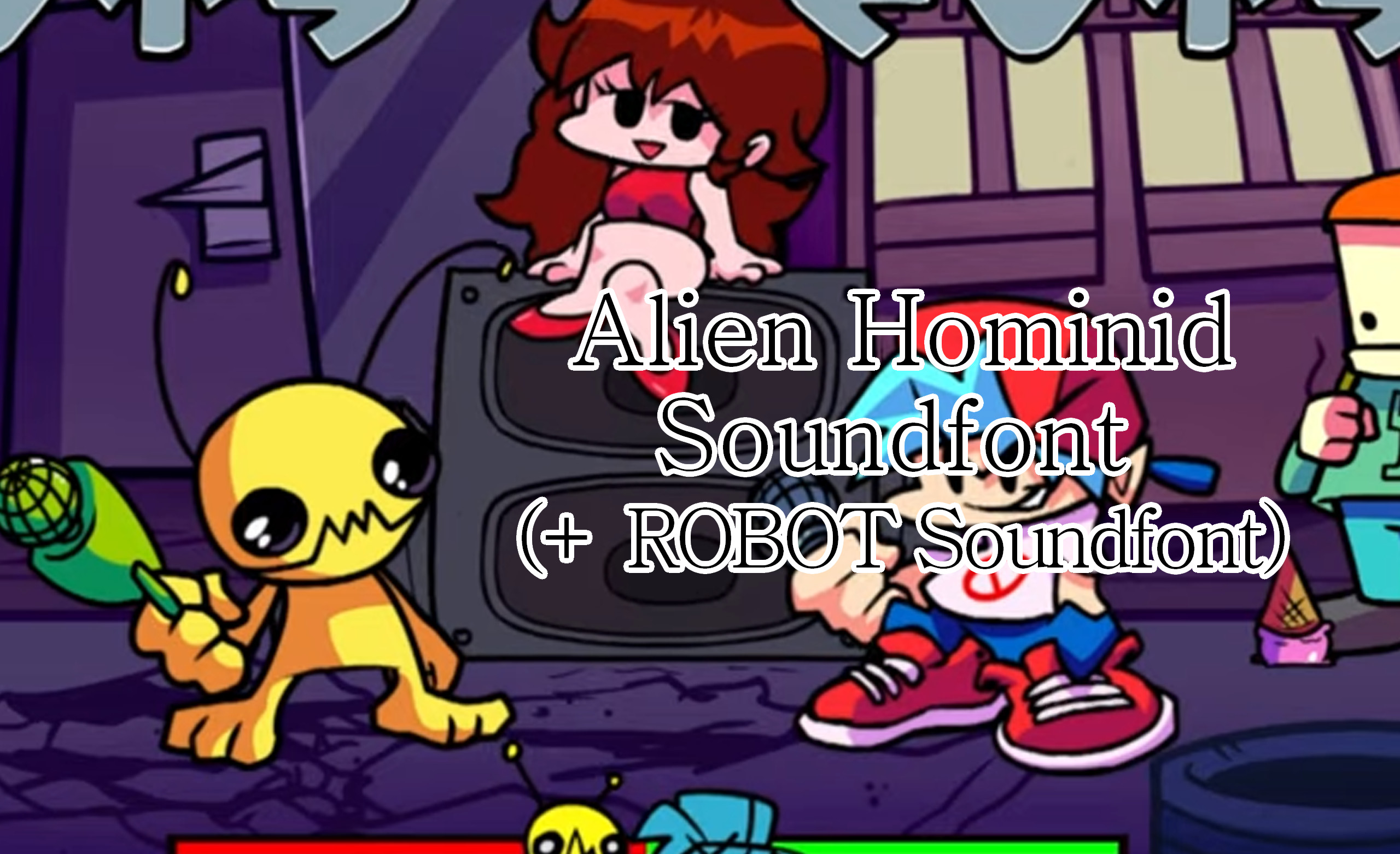 Alien Hominid and ROBOT Soundfonts (sf2) Modding Tool for Friday Night Funkin' | FNF Modding Tools