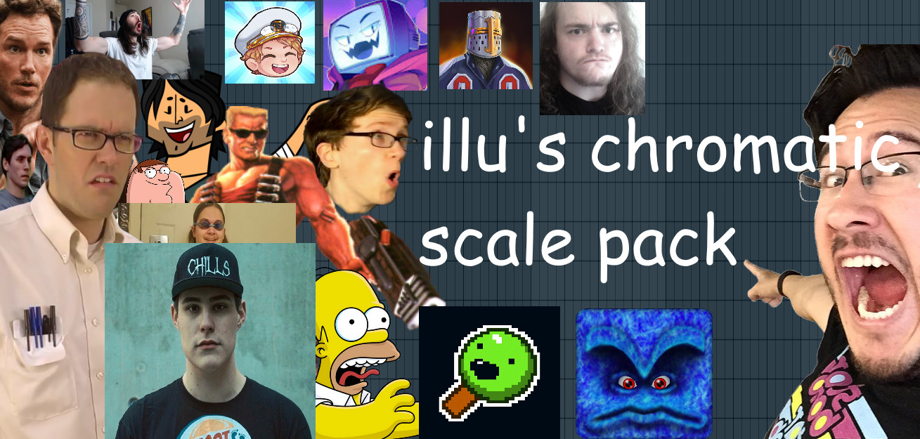 Illus Chromatic Scale Pack [friday Night Funkin] [modding Tools]