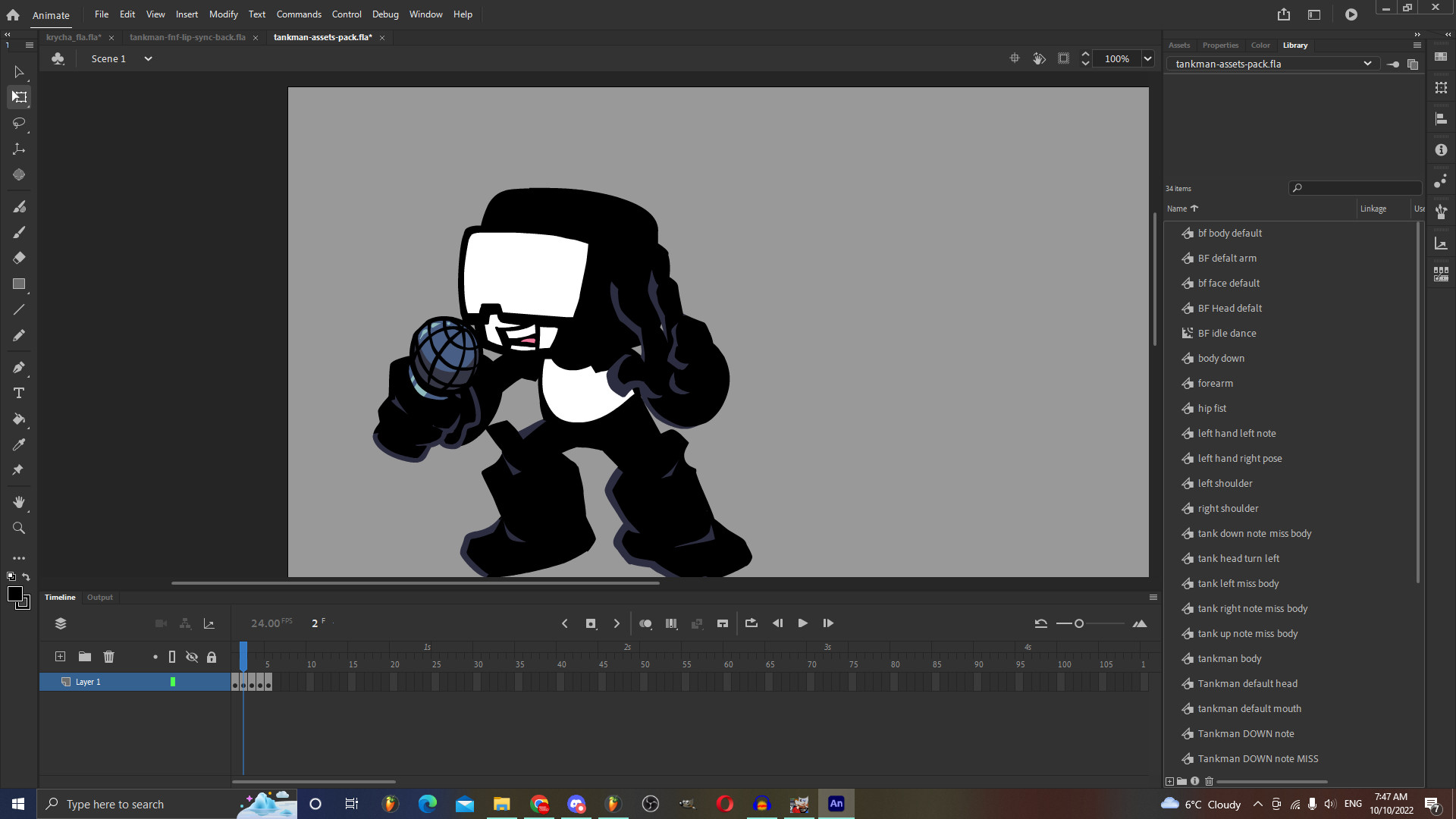 Week 7 FLA Files Modding Tool for Friday Night Funkin' | FNF Modding Tools