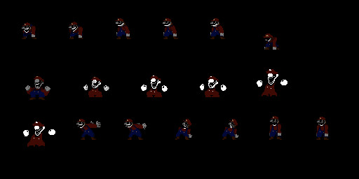 Mario Fake re-colored Game Over Modding Tool for Friday Night Funkin ...